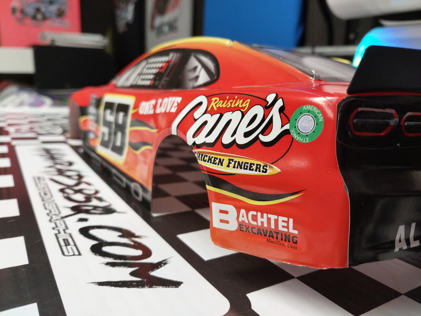 Losi 1/12 Nascar Custom Wrap – AAW