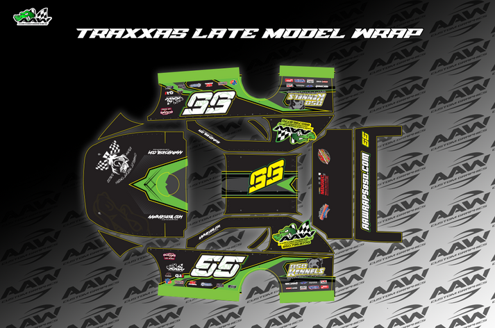 "Custom" Traxxas Late Model Wrap – AAW
